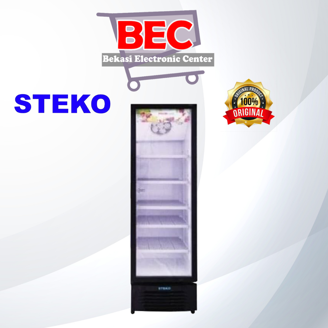 KHUSUS JABODETABEK//Showcase STEKO MG 300 5 RAK DISPLAY COOLER KULKAS LOW WATT NO FROST | Lazada ...