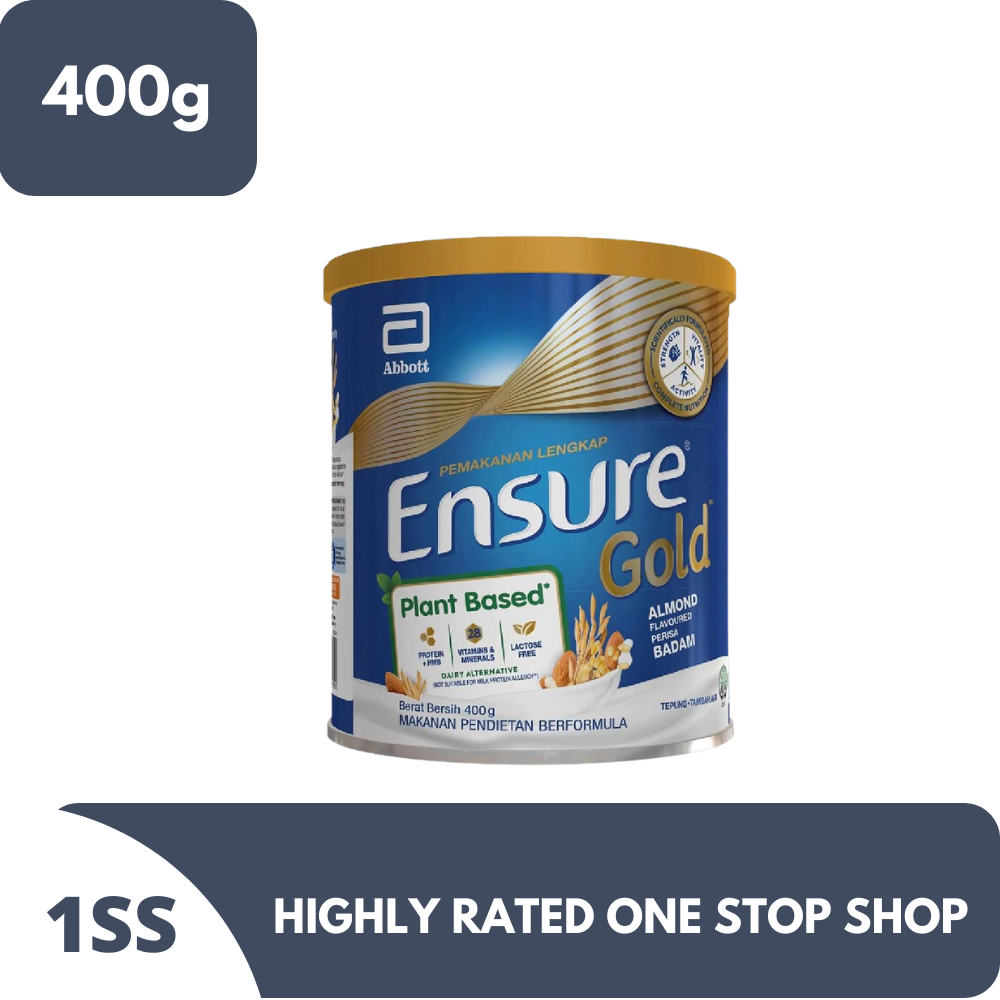 Ensure Gold Plant Based, Almond Flavor 400g | Lazada PH