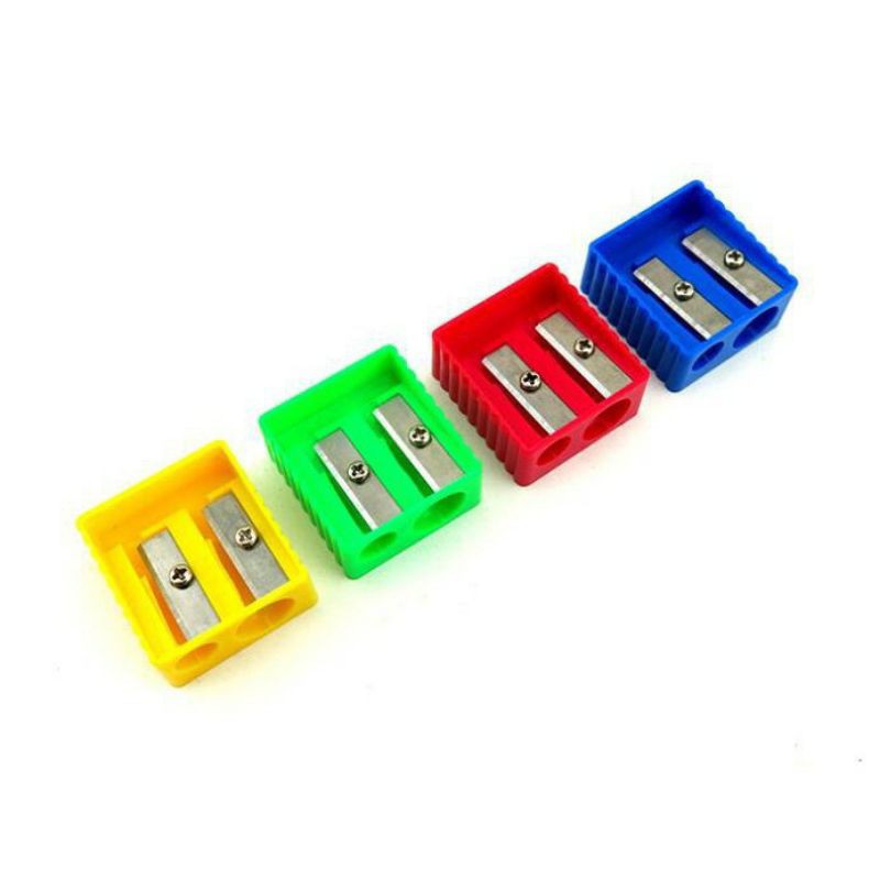 Double Pencil Sharpener Pantasa Dual Size Sharpener | Lazada PH