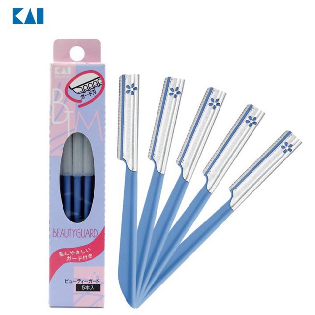 Kai Razor Beauty Version Face/Eyebrow Shaving Care 5pcs | Lazada