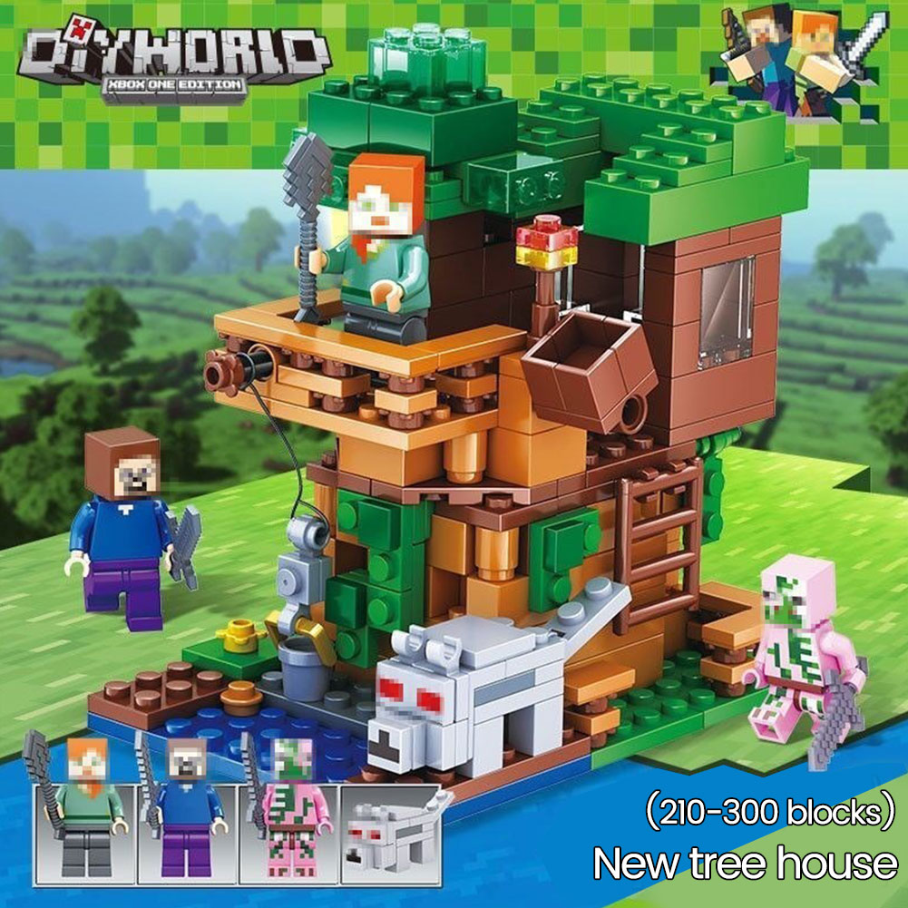 【Wildfolk Studio】Minecraft Building Block Set Compatible With LEGO ...