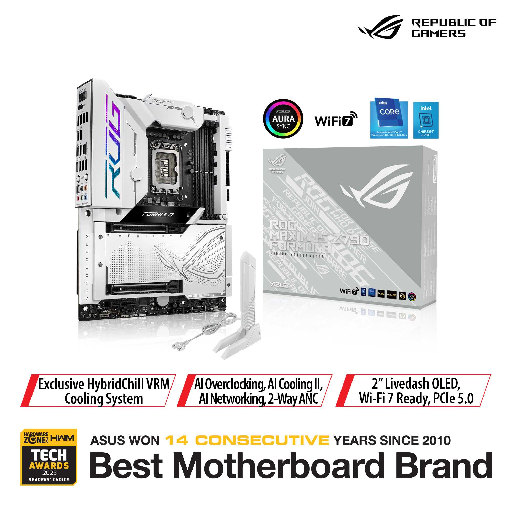 ROG Maximus Z790 Formula ATX Gaming Motherboard - Intel 14th Gen, LGA ...