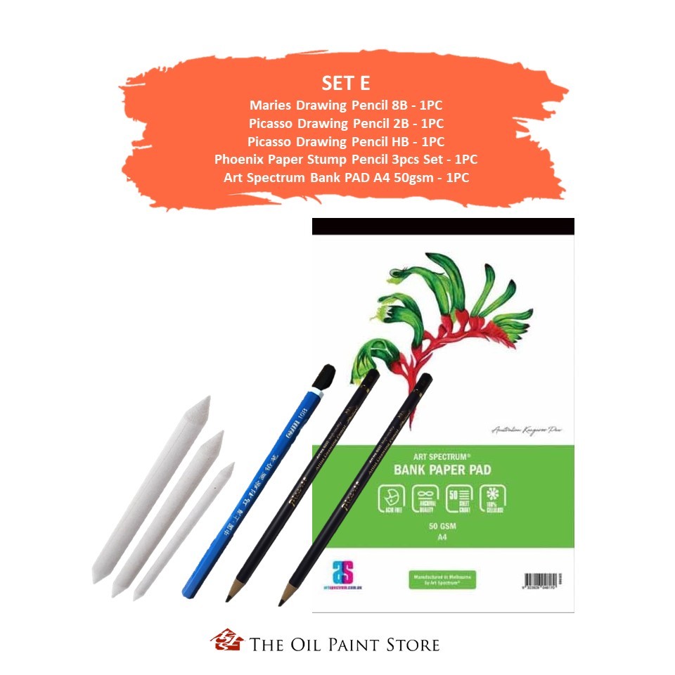 KULAY ART MATERIAL BUNDLE SET A,B,C and D | Lazada PH
