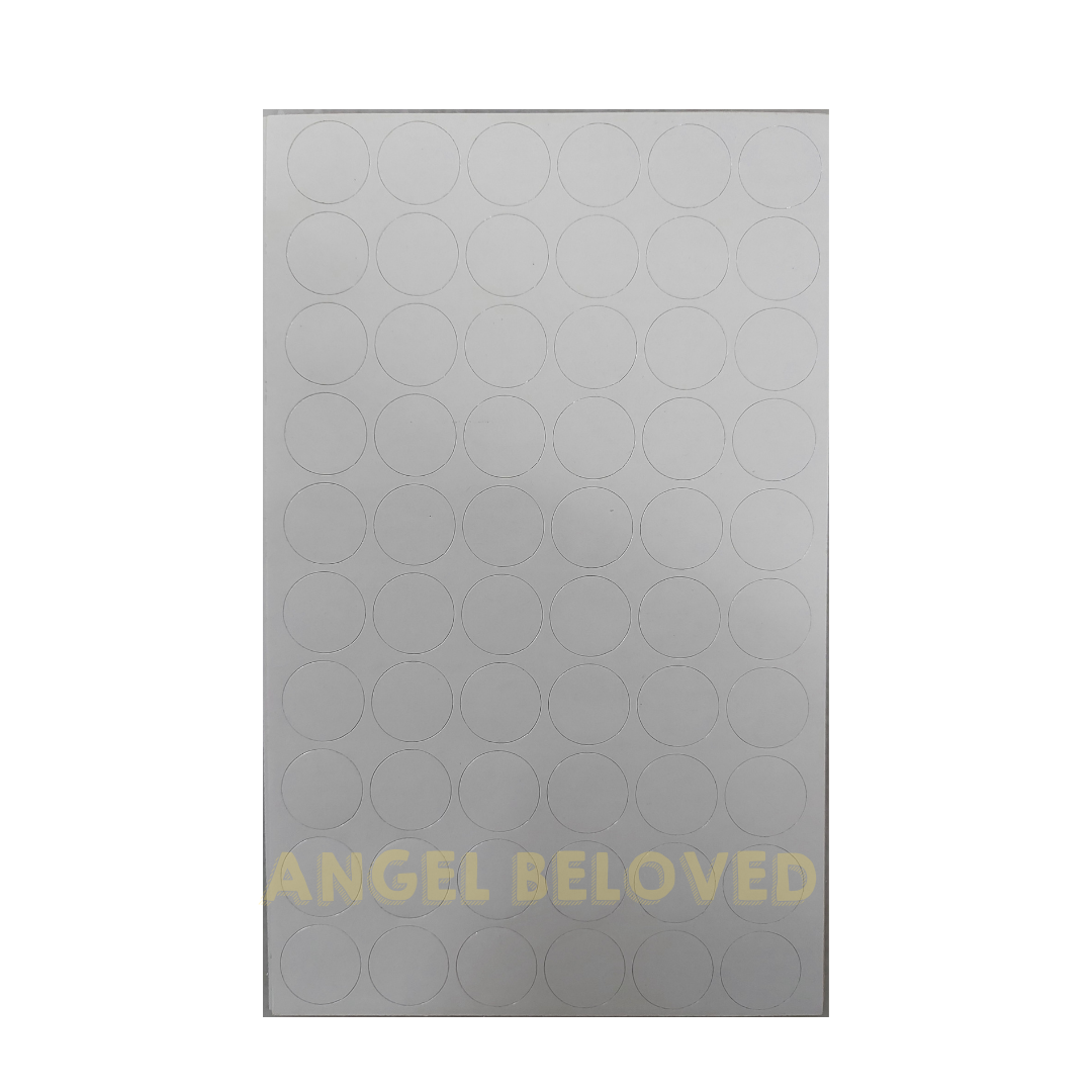 10 Sheets 1.50cm Circle Round Dot Sticker for child / Colour Label ...