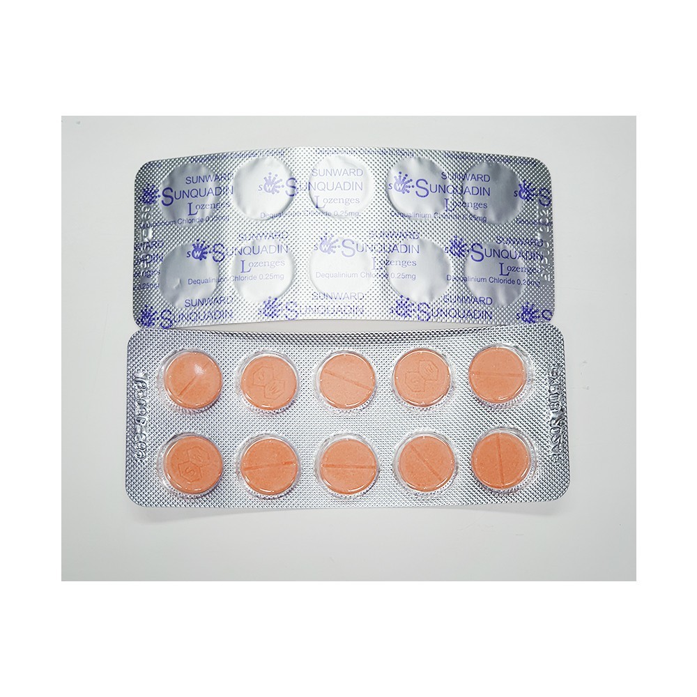 Sunquadin Lozenges 10 tablets/per strip | Lazada