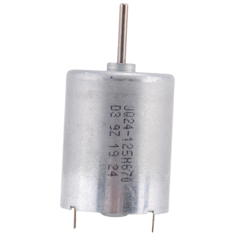 DC 9V 6760RPM Rotary Speed 2 Pin 2P Terminals Electric Mini Motor ...