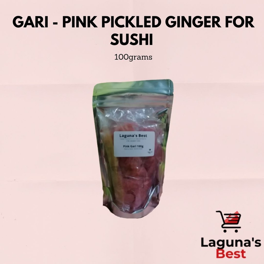 Gari - Pink Pickled Ginger for Sushi 100grams | Lazada PH