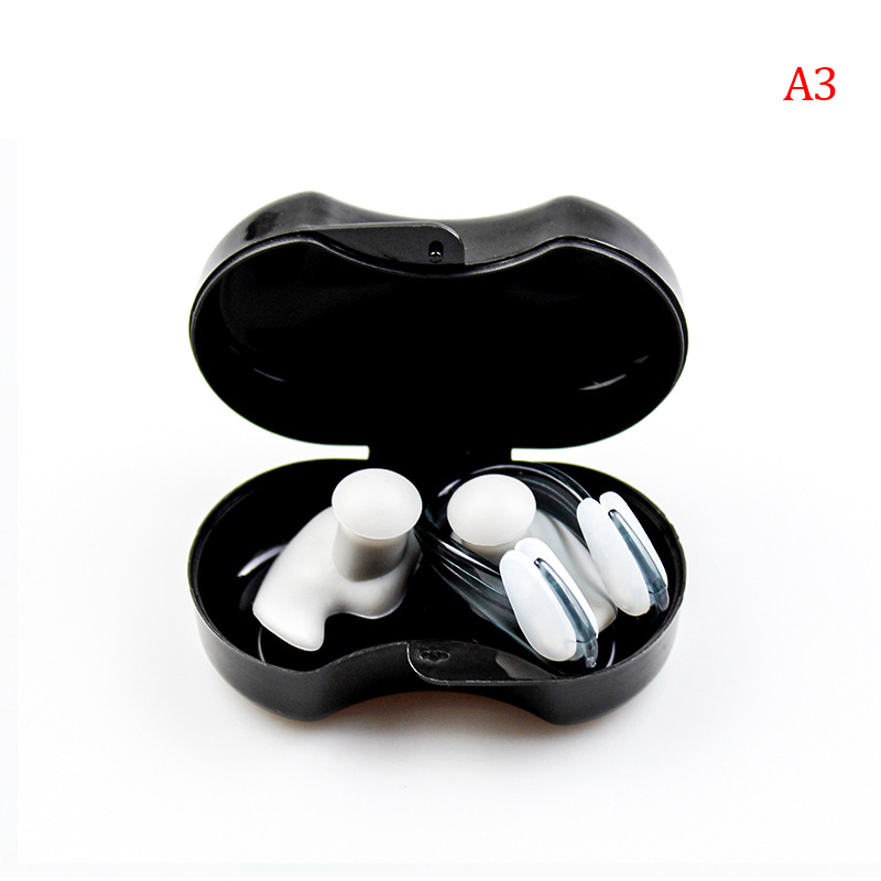 Silicone Waterproof Anti-noise Ear Plugs Diving Outdoor Water Sports ...