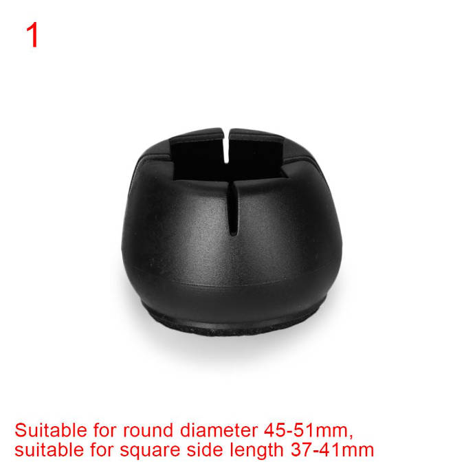 Table Chair Leg 12Pcs Mat Non-slip Table Chair Leg Silicone Caps Rubber ...