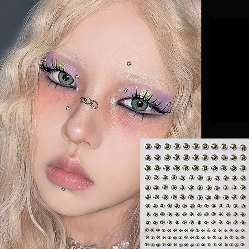 Diamond Sticker Fake Nose Stud Self Adhesive Rhinestones Non Piercing ...