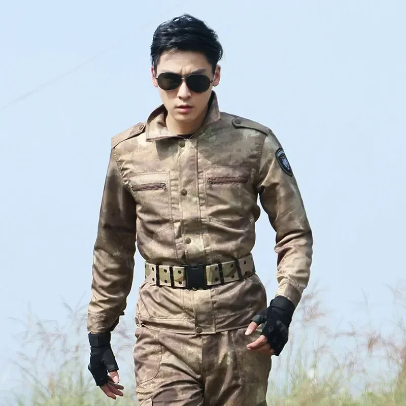 Uni Work Hunting Tactical Men Suit Wear for Tactical Camouflage Outdoor ...