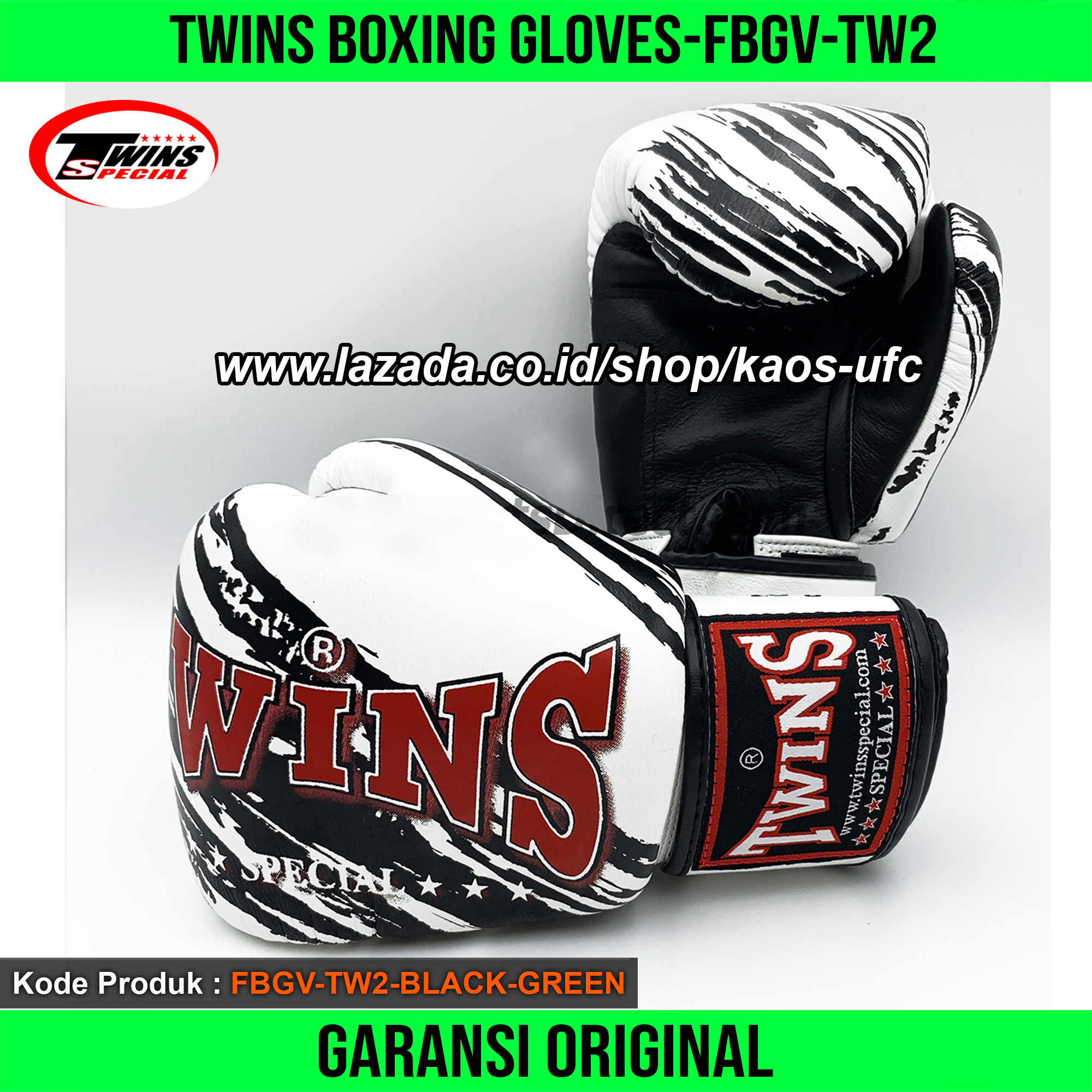 Sarung Tinju Twins FBGV-TW2, Sarung Muay Thai Twins, Boxing Gloves ...