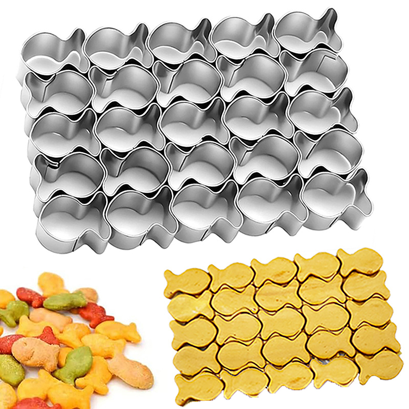Fish Cookie Cutter Stainless Steel Fish Cracker Cookie Cutter Unique ...