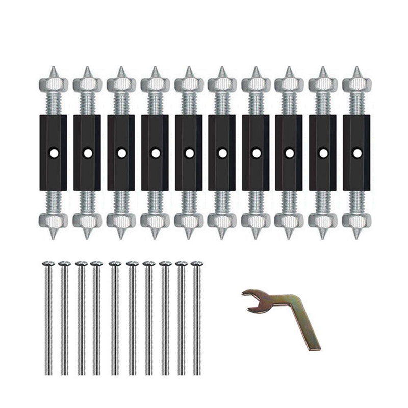 10Pcs 86 Type Socket Cassette Repair Pole Junction Box Repair Metal ...