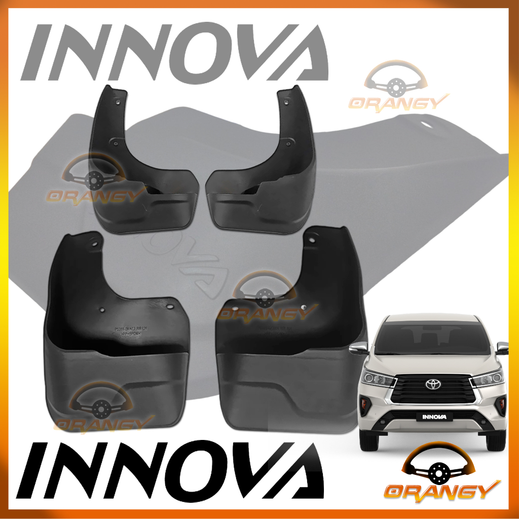 Toyota Innova 2016 to 2024 OEM Mudguard 2017 2018 2019 2020 2021 2022 ...
