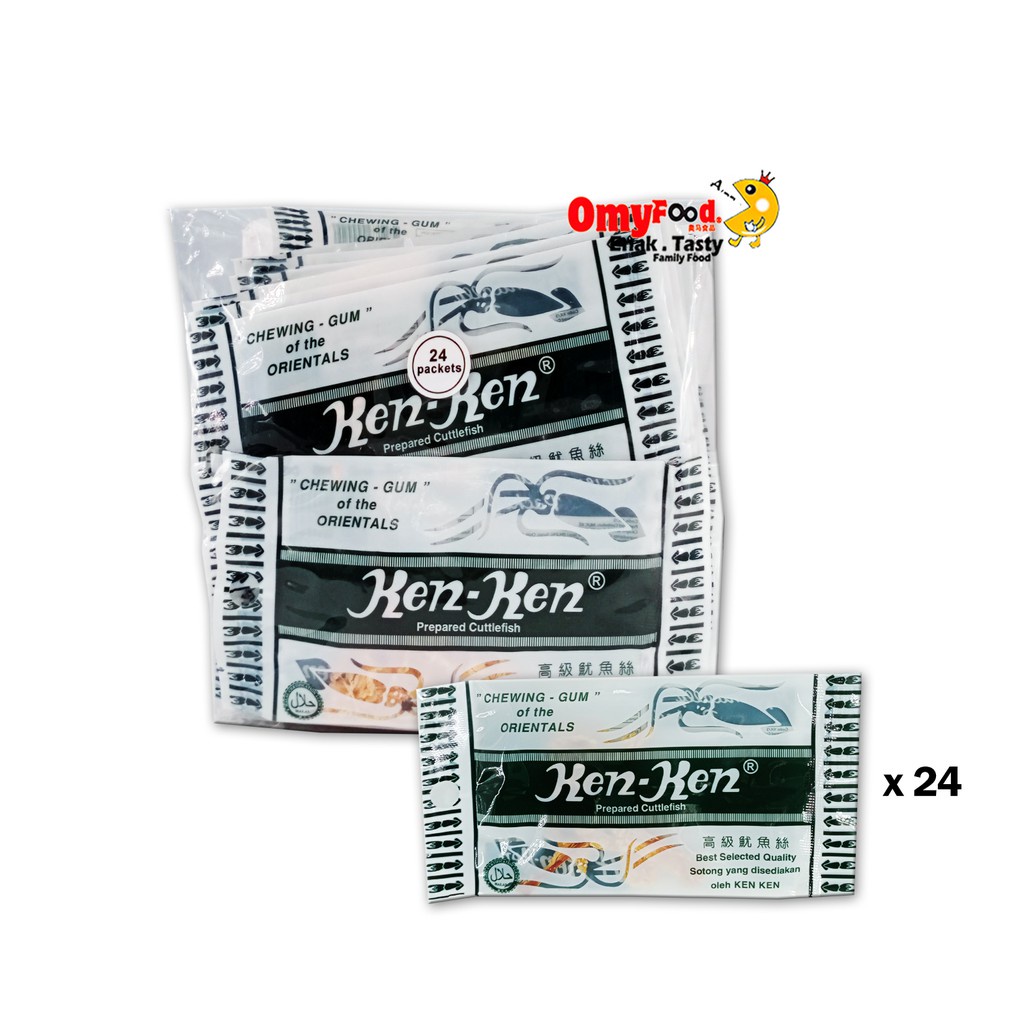 Ken-Ken Prepared Cuttlefish Sotong 4g x 24pcs | Lazada