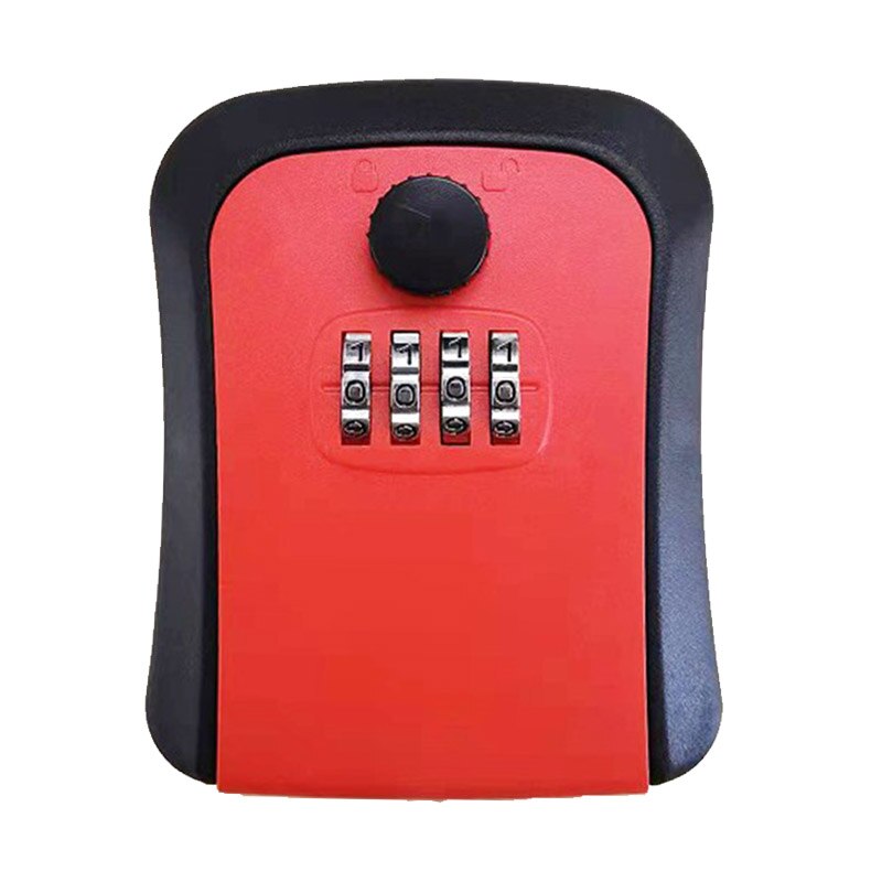 Wall-Mounted Key Safe Weatherproof No. 4 Combination Key Storage Lock ...