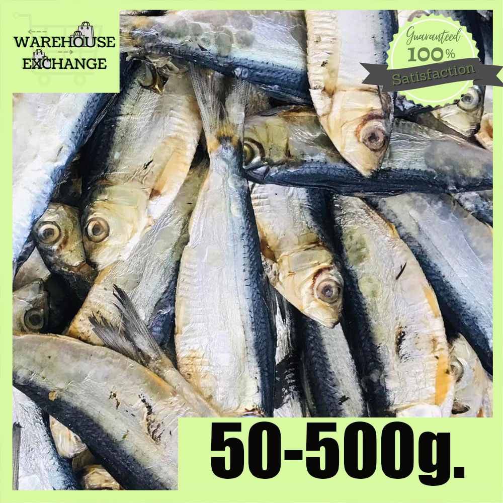 Warehouse Sale Seafood Market 50g 100g 250g 500g Salinas Tuyo Dried ...