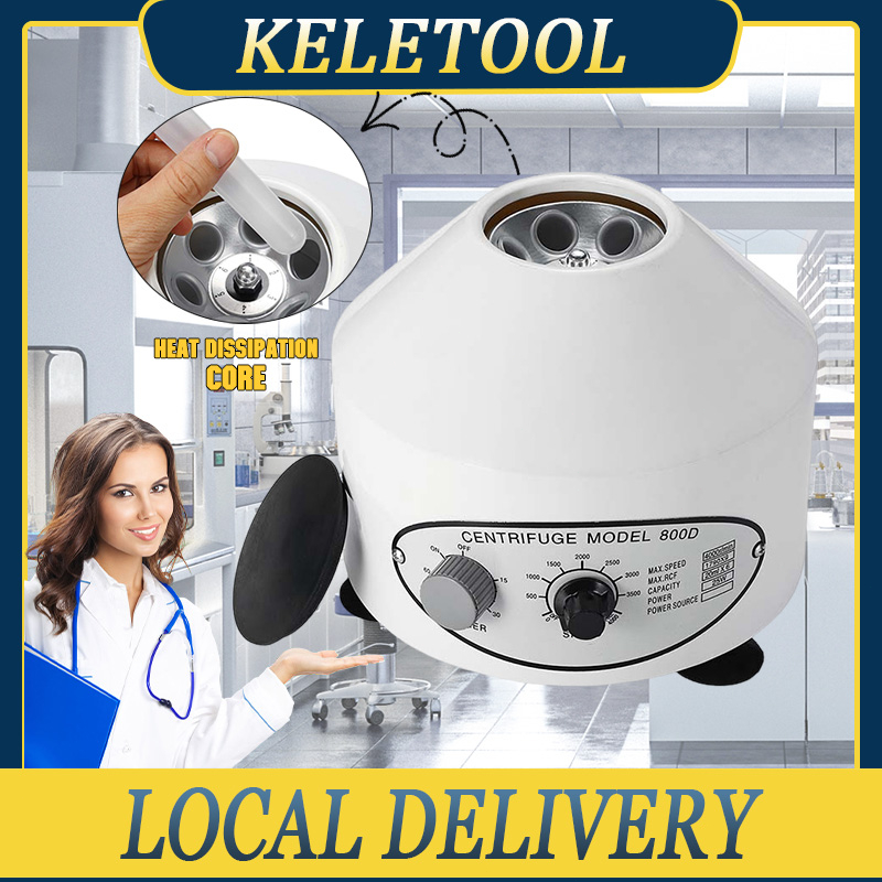 Micro Centrifuge Tubes Laboratory Centrifuge Machine - 4000 RPM, 1435g ...