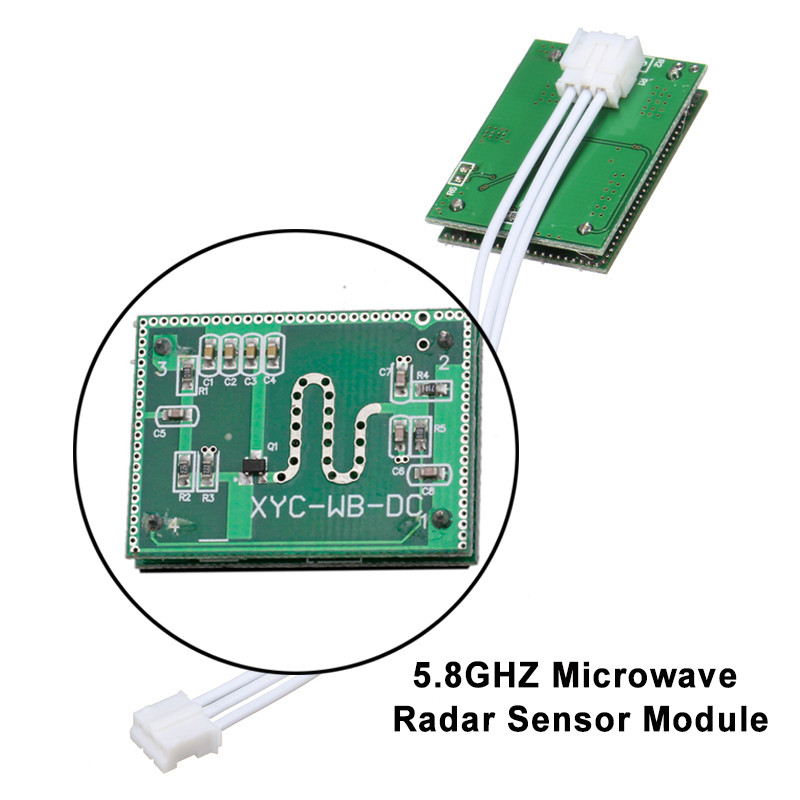 【TopazTrove】1Pc XYC-WB-DC 5.8GHZ Microwave Radar Sensor Module Smart ...