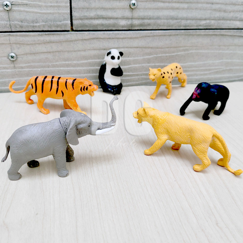 Blink Animal Kingdom KECIL Mainan Binatang Hewan Liar Harimau Zebra ...