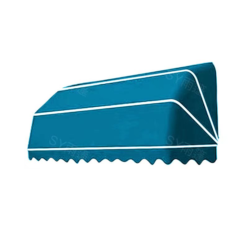 French curved awning decorative awning retractable villa balcony ...
