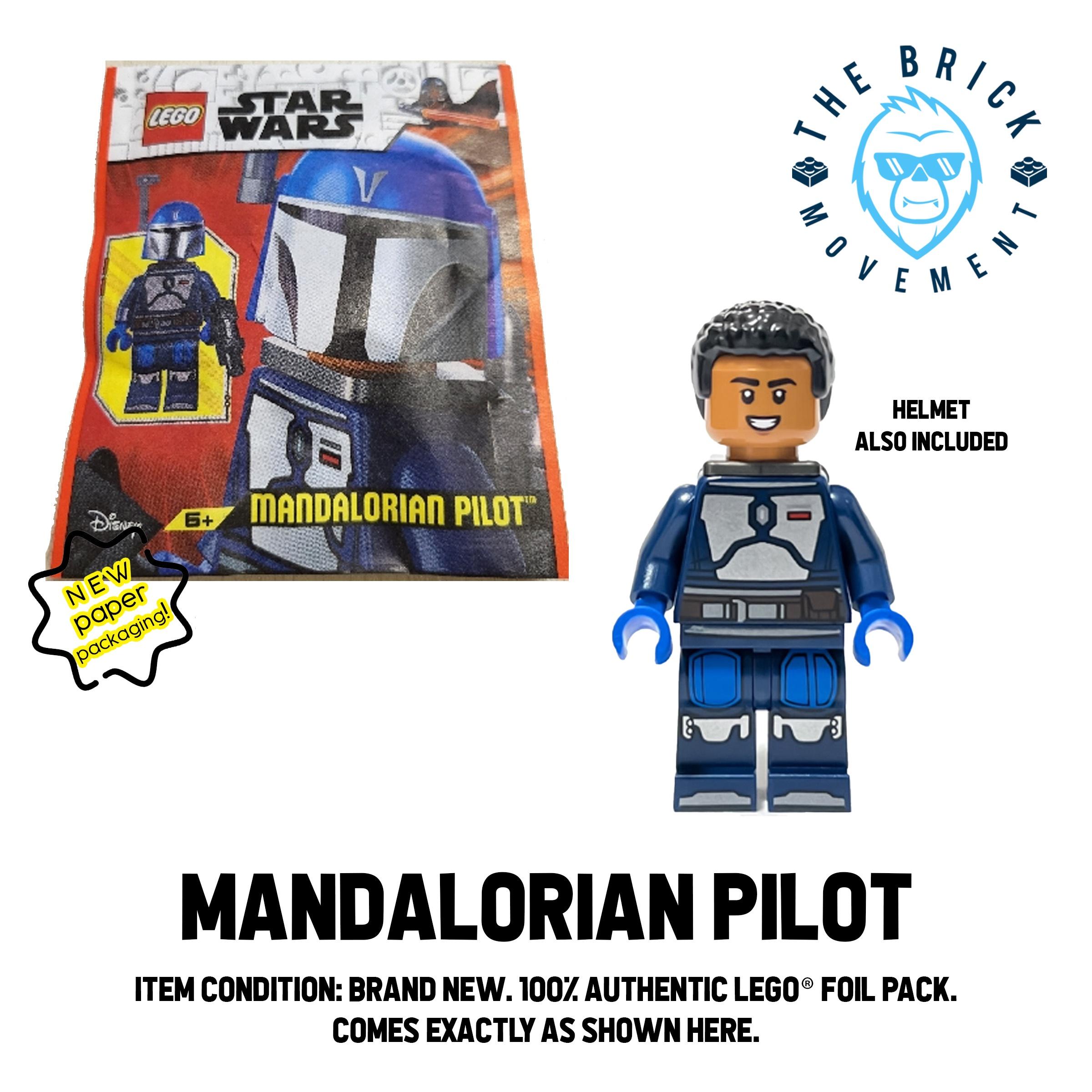 LEGO® STAR WARS Mandalorian Pilot Foil Pack | Lazada PH
