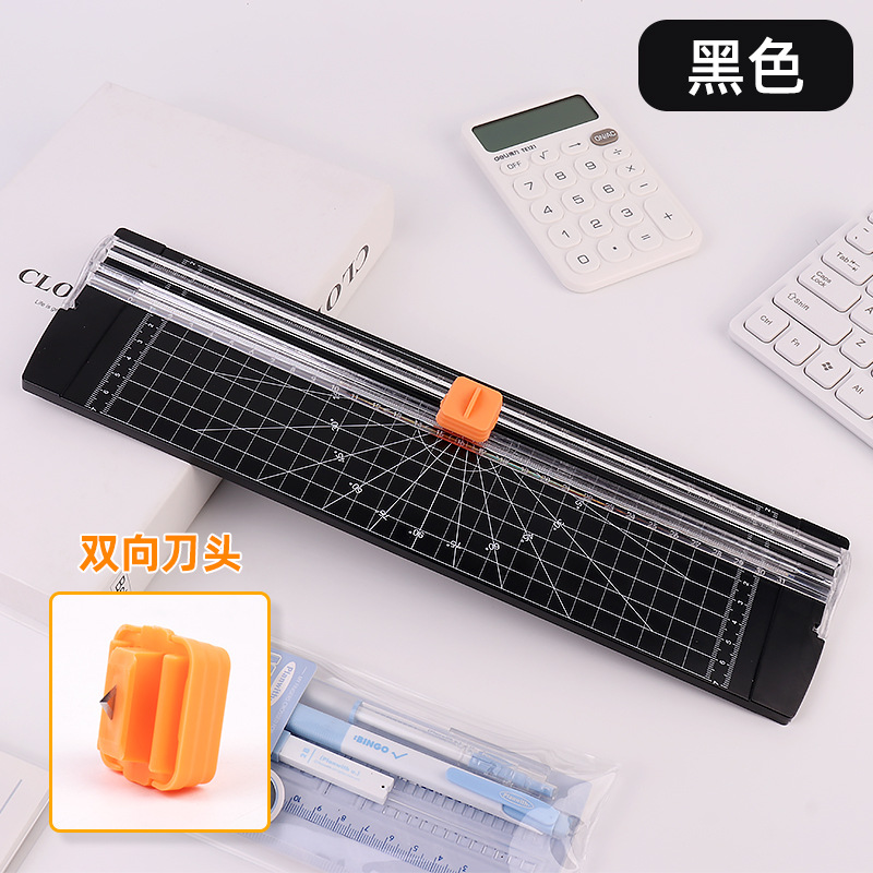 Small Portable Paper Cutter, Bidirectional Plastic Paper Cutter ...