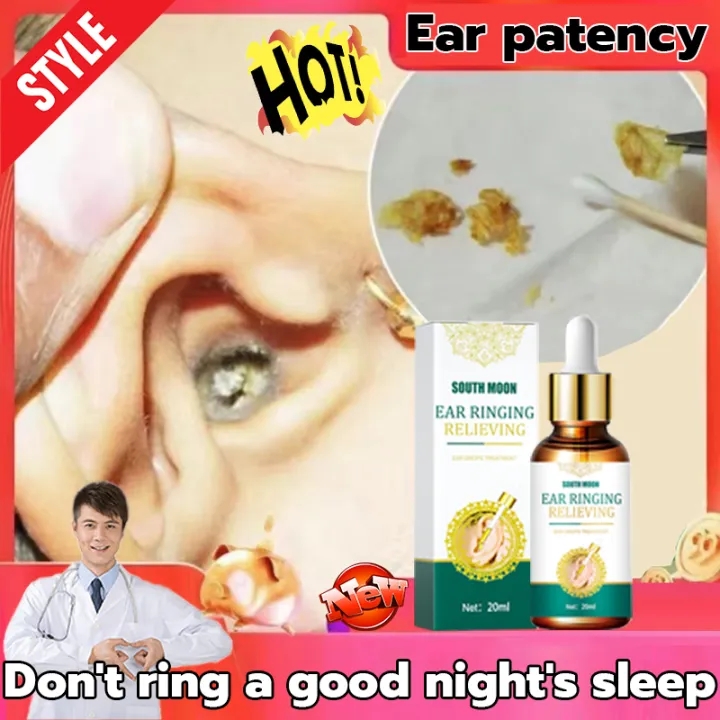 South Moon Tinnitus liquid, ear drops, infection treatment cleaning ...