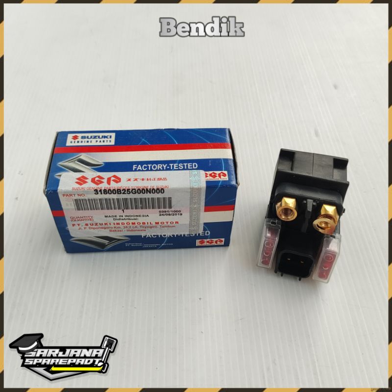 Bendik Relay Switch Stater Starter Motor Suzuki Satria FU 150 | Lazada ...
