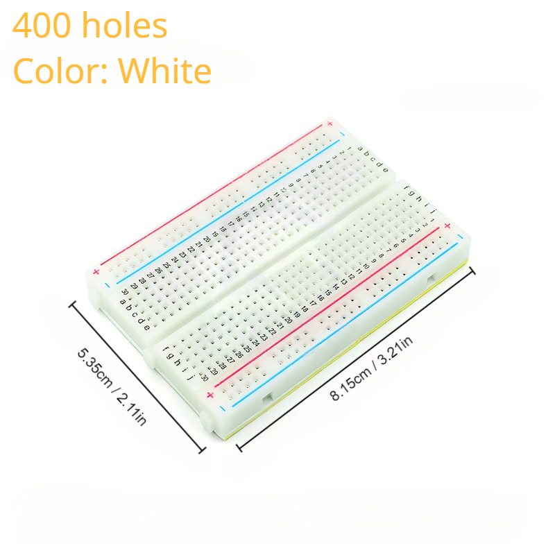 MB102 ZY-204 Solderless Breadboards: 170/400/700/750/830/1600 Plug ...