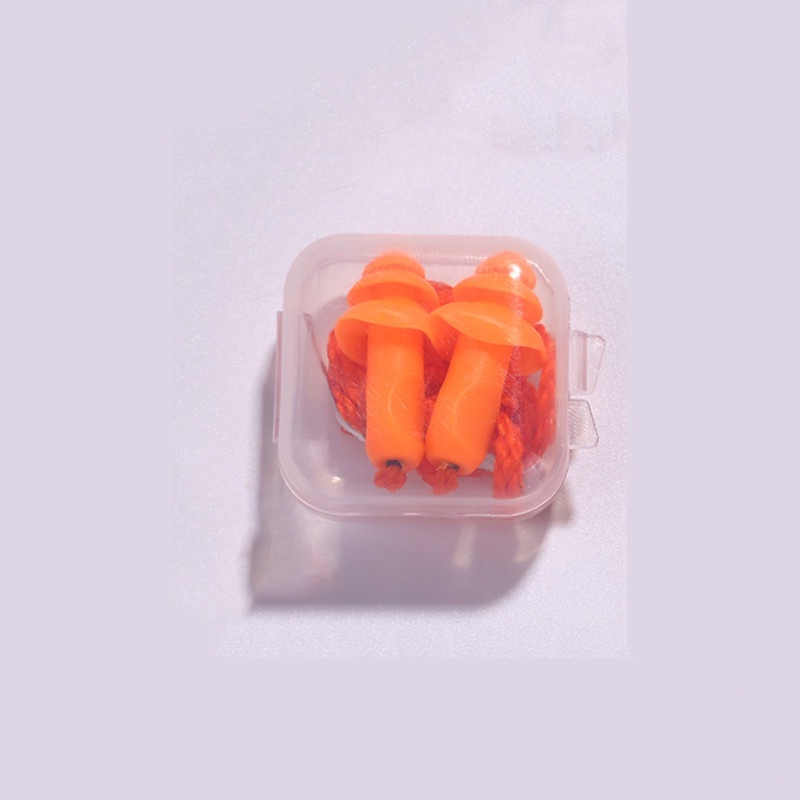 Earplug Corded Dengan Kotak Cashing Penutup Safety Telinga Ear Plug ...