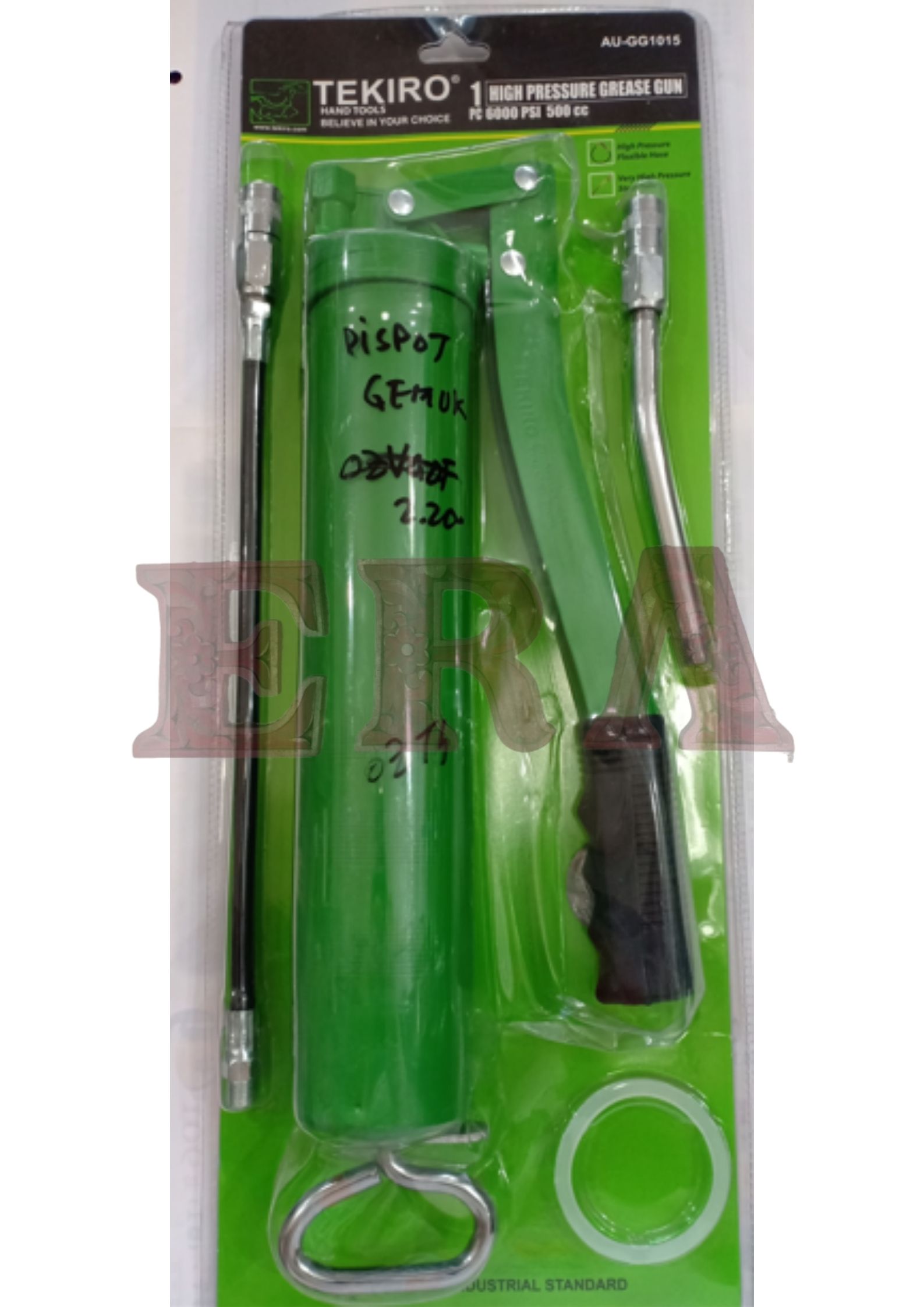 TEKIRO - POMPA GEMUK 500 CC TANGAN HAND GREASE GUN AU-GG1015 MURAH ...