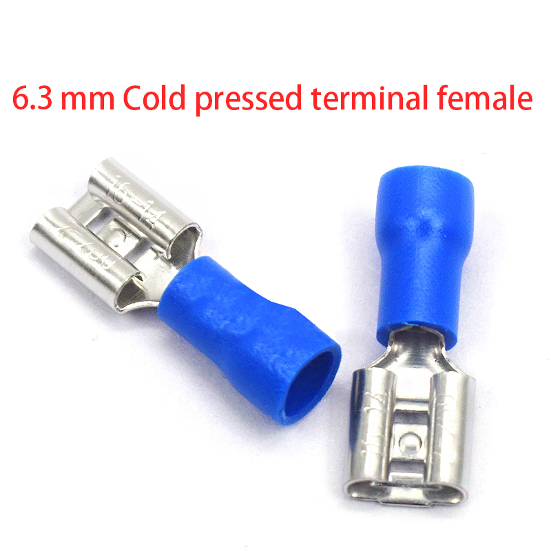 20pcs 2.8mm 4.8mm 6.3mm Insulated Seal Spade Wire Connector Female Male ...