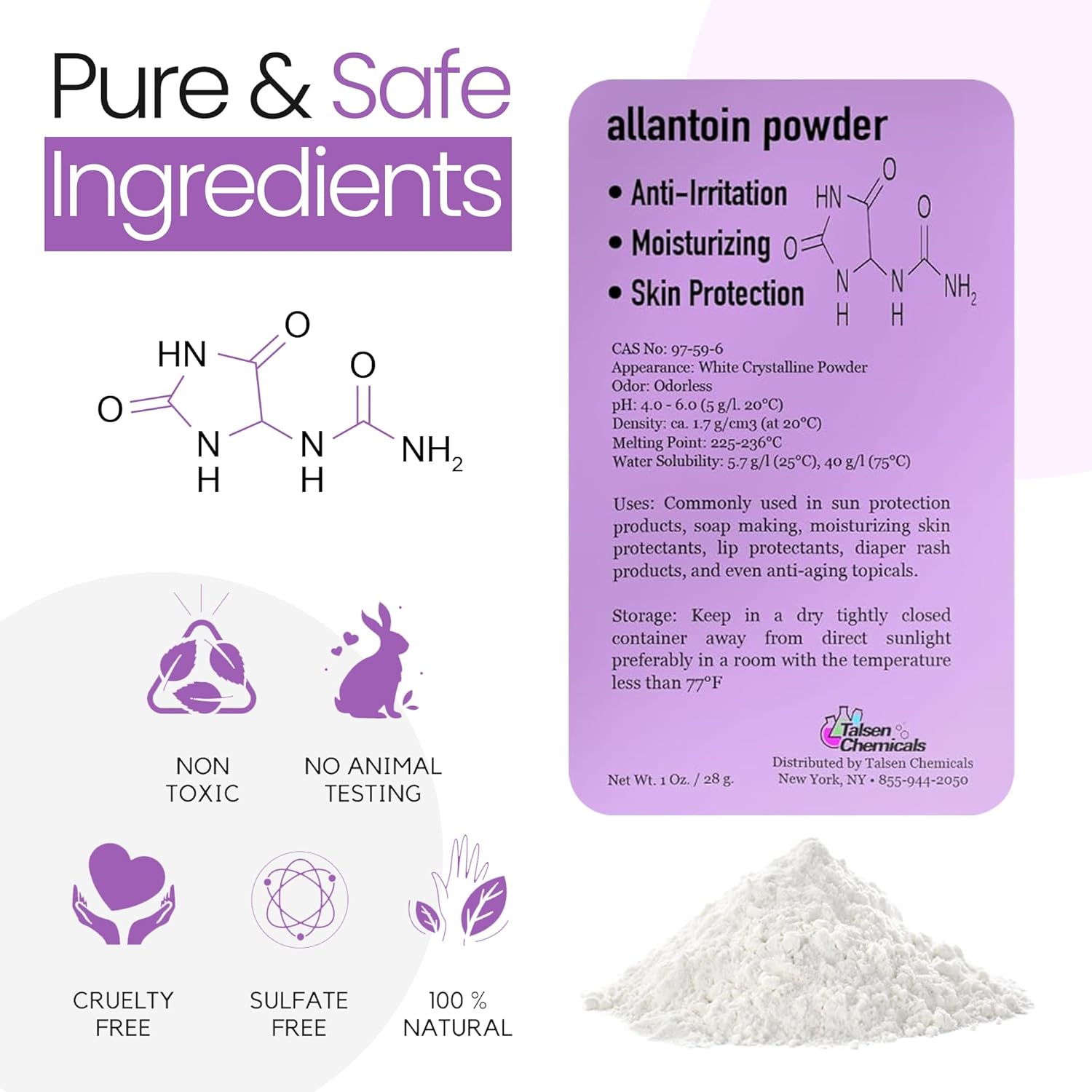 Glycolic Acid Powder DIY Glycolic Crystal Powder is 99% Pure, DIY (8 Oz ...