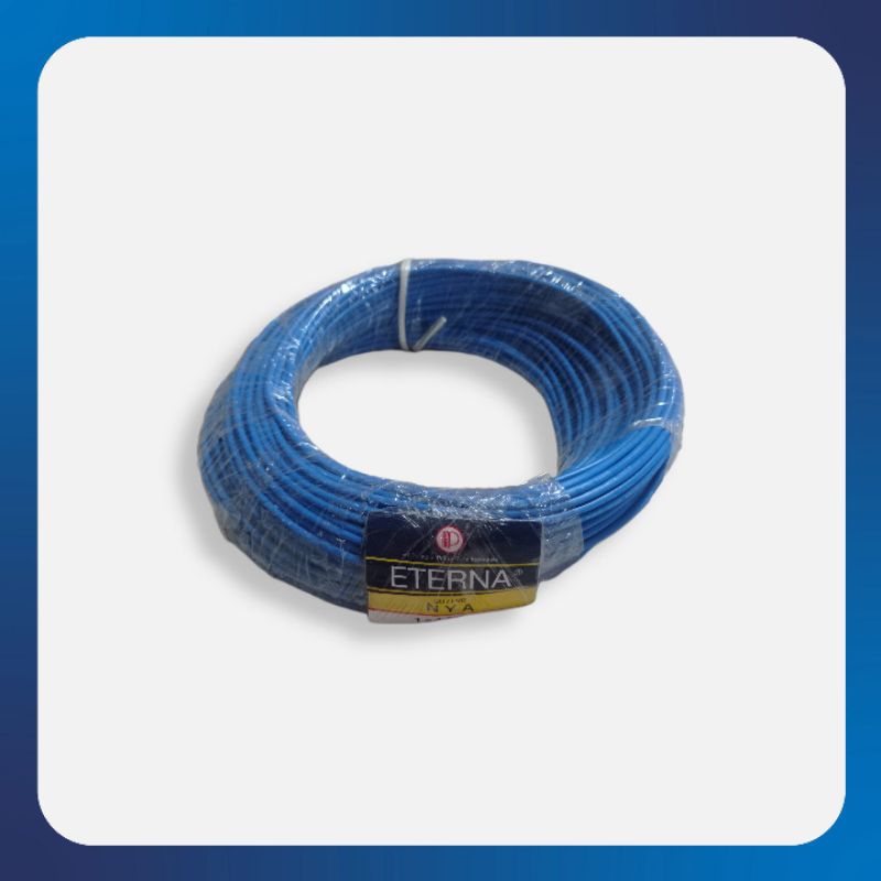 Kabel Listrik Eterna / Kabel NYA 1.5mm Kawat Merah Biru Kuning Hitam ...