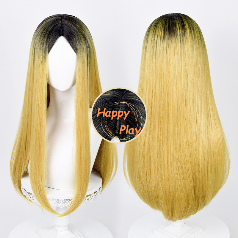 4 Styles Kenma Kozume Cosplay Wig Golden Black Dyeing Kozume Kenma ...