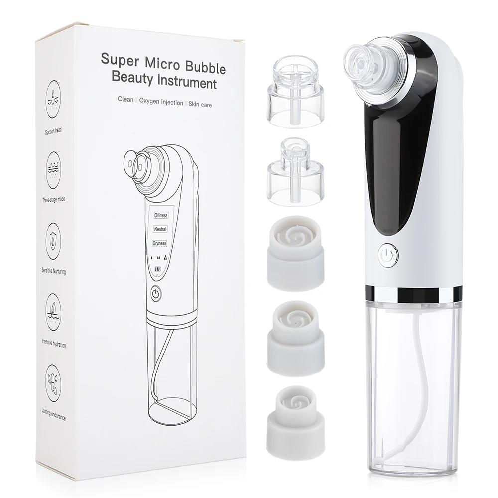 Electric Small Bubble Blackhead Remover Vacuum Suction Electric Face ...