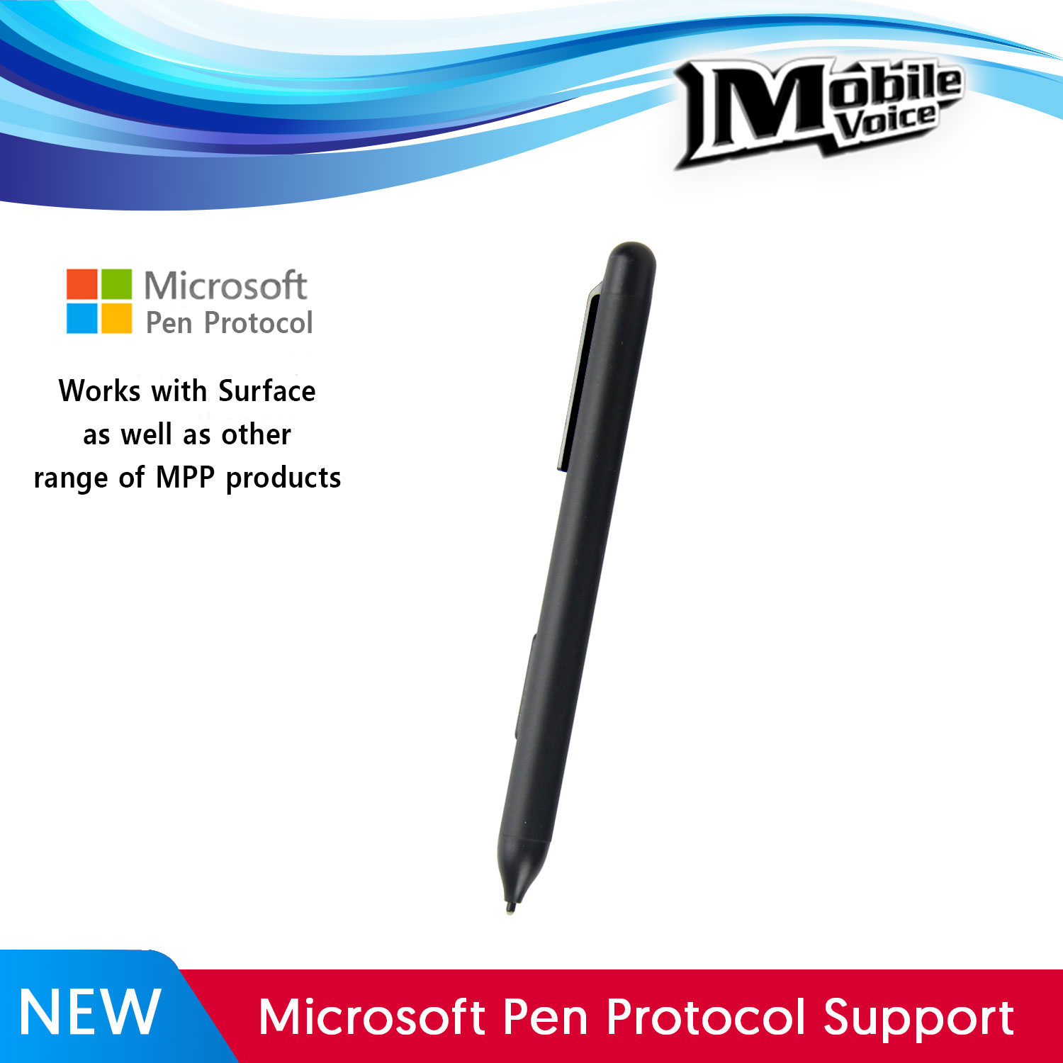 (Microsoft Pen Protocol) Pixelmagix A6 Surface Stylus Pen for Microsoft ...