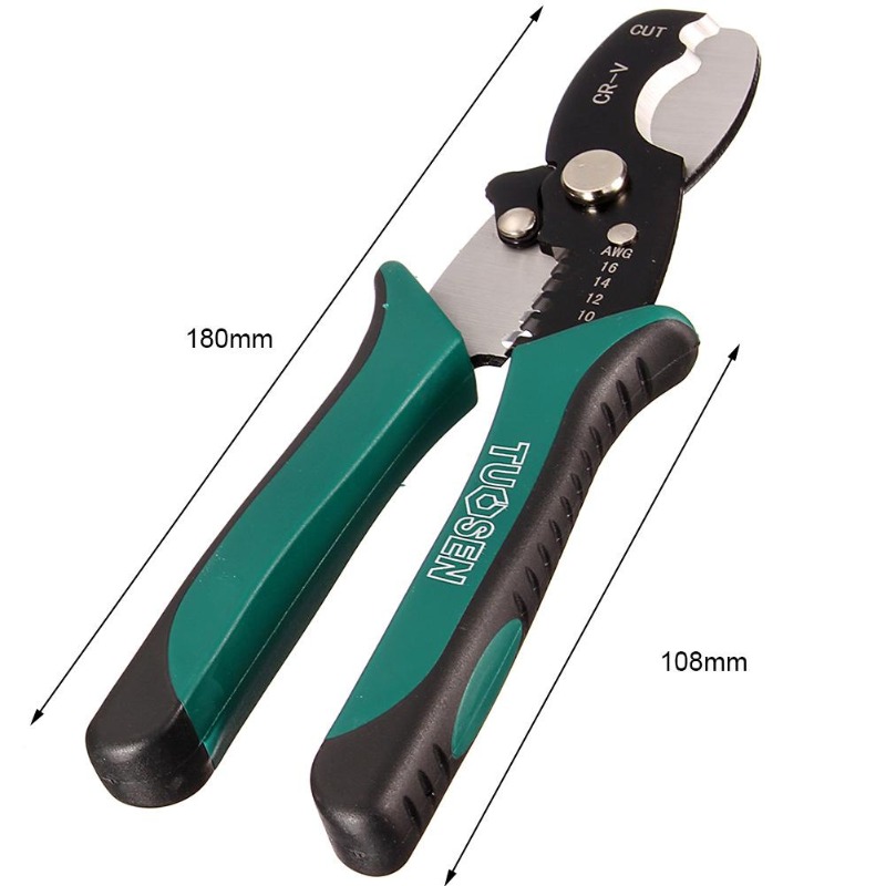 6 in 1 Wire Stripper Wire Pliers Tool for Electric Cable Stripping ...