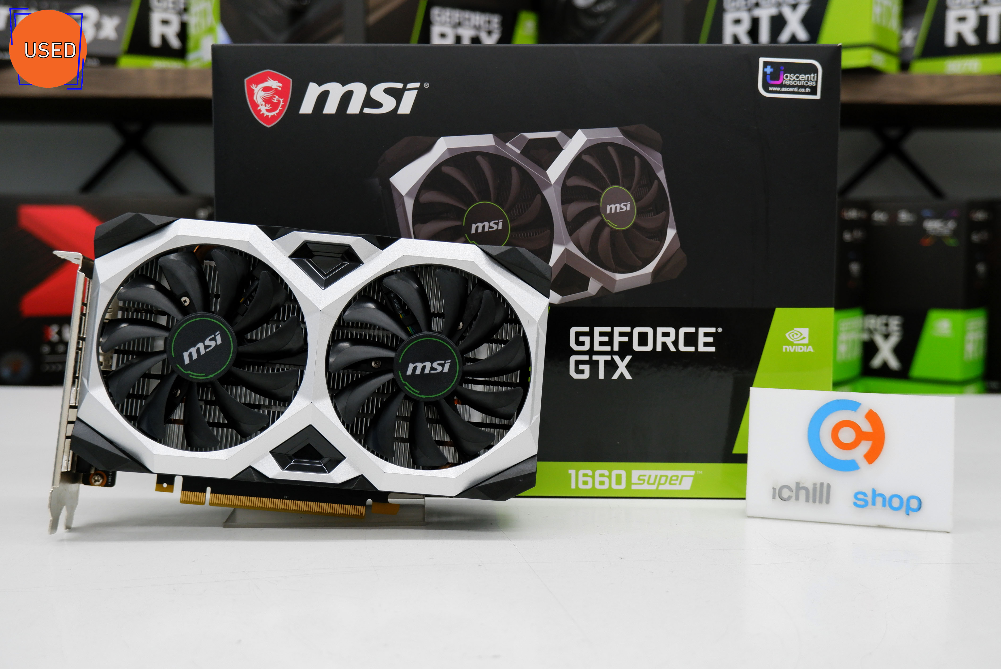 iHAVECPU การ์ดจอ MSI GEFORCE GTX 1660 SUPER VENTUS XS OC 6GB GDDR6 SKU ...