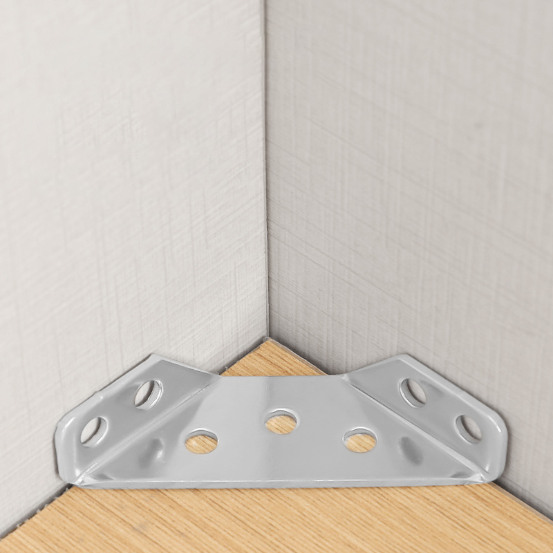 12/24PCS Stainless Steel Corner Bracket Furniture Corner Connector ...