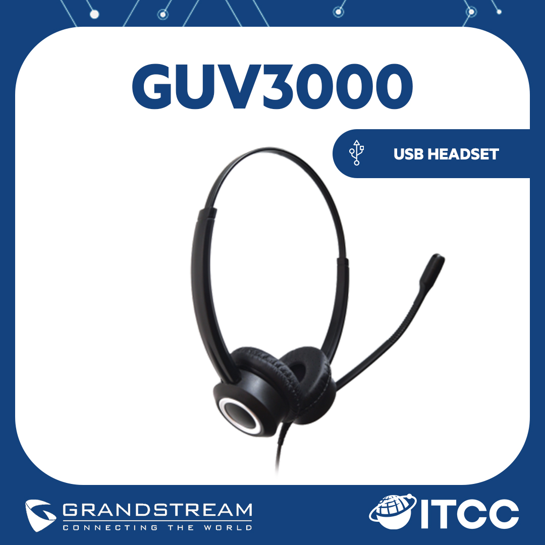Grandstream GUV3000 USB Headset | Lazada PH