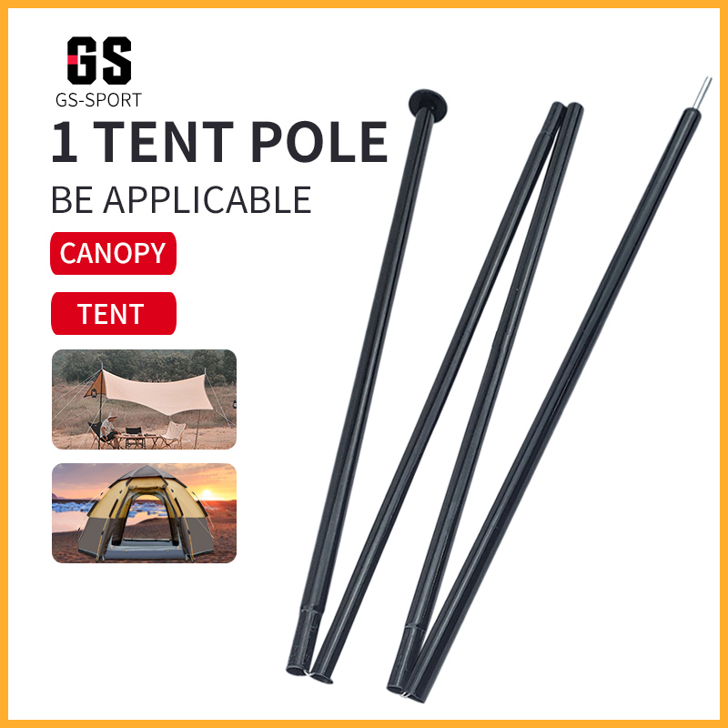 Camping Tent Poles 1 set (1 Pcs) 2 Meter Sunshade Awning Portable Rod ...