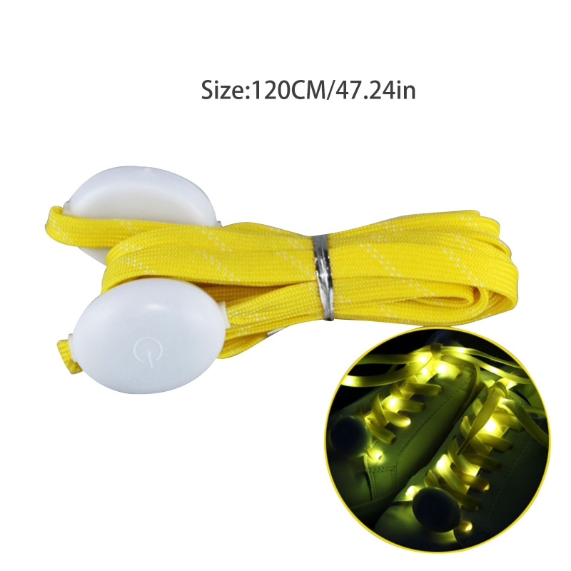 LED Light Up Shoe Laces Nylon with Flashing for Party Favors Dancing ...