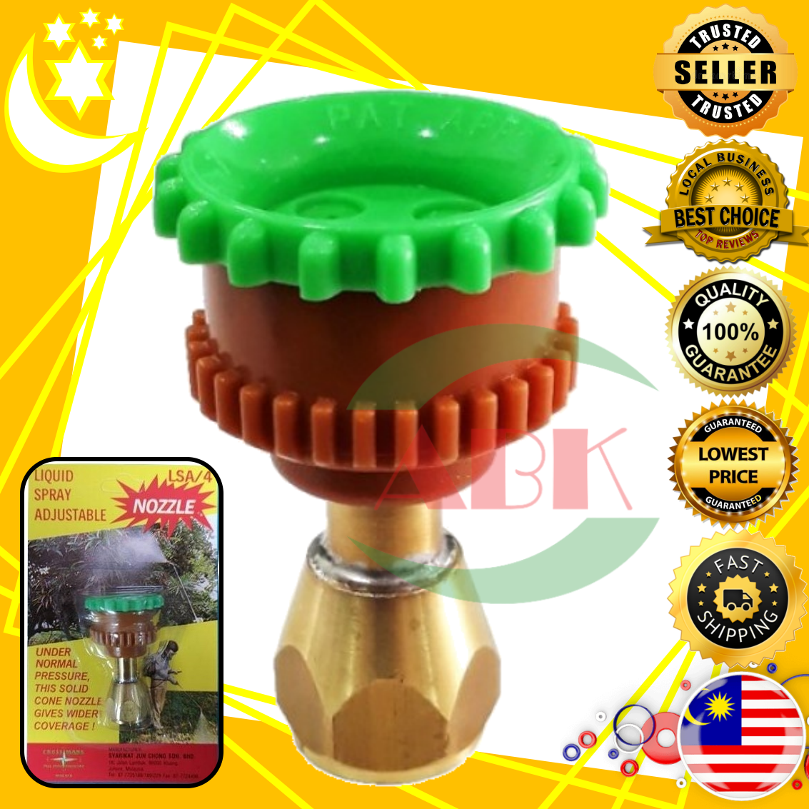 KNAPSACK SPRAYER - LSA/4 NOZZLE 4 HOLE FOR KNAPSACK SPARYER | Lazada