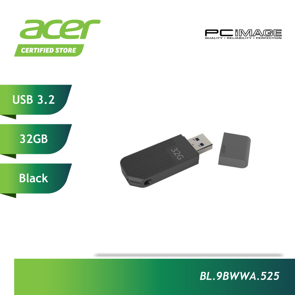 Acer UP300-32GB USB3.2 UFD Flash Drive -Black/White | Lazada