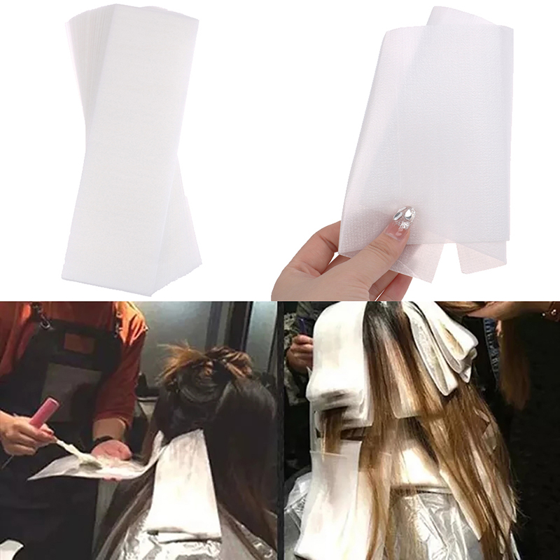 50pcs Balayage paper Hair coloring tools Reusable Hair Color Foil ...