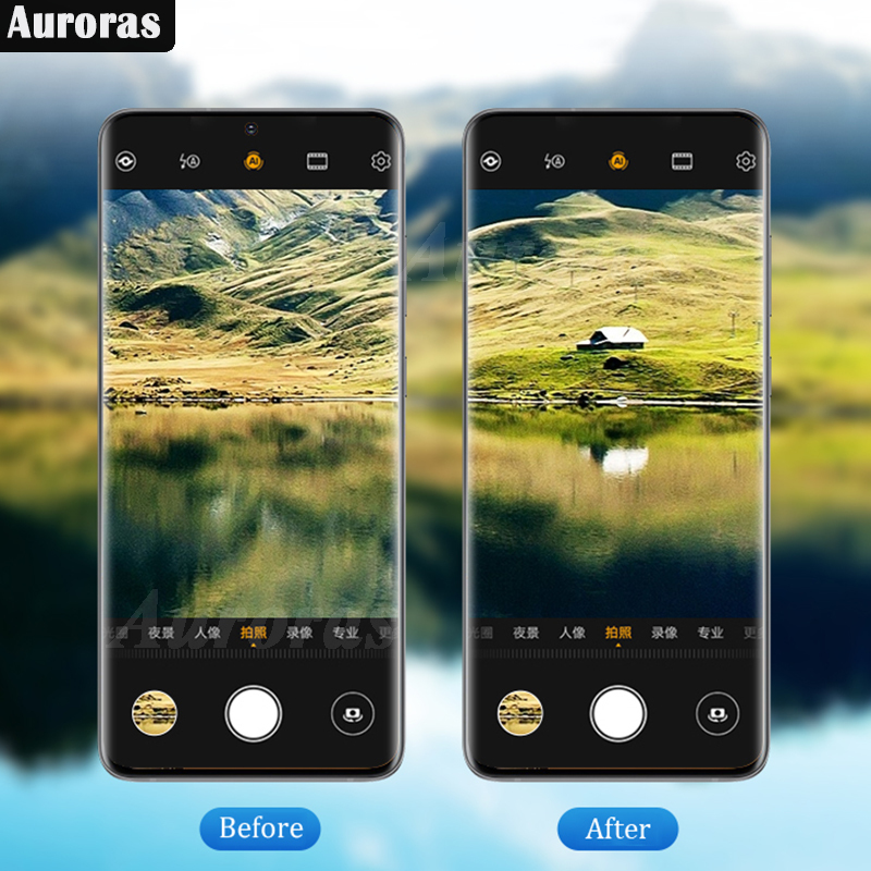 2 Pieces Camera Lens Protective Glass for Nubia Focus Pro Tempered ...