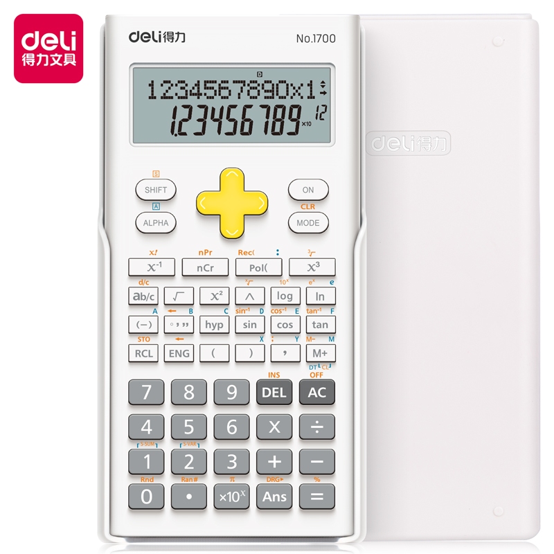 Deli Calculator OuYang Nana Series Scientific Calculator 240F-10+2 ...